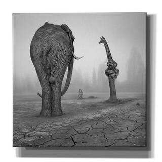 Epic Graffiti 'Animalia' by Dariusz Klimczak, Canvas Wall Art - Bed ...