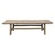 Artissance Pine Wood Vintage Coffee Table, 69 Inch Long, Weathered ...