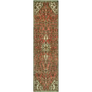 Noori Rug Fine Vintage Distressed Malcolm Rust/Ivory Runner - 2'5" x 8 ...