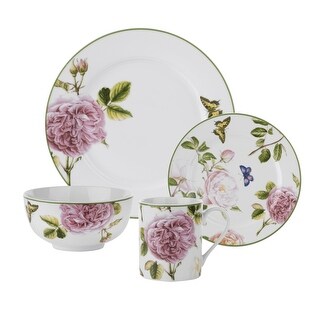 Spode Home Roses 16 Piece Dinnerware Set - Multi-Color - Bed Bath & Beyond - 33641565