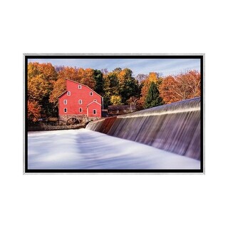 iCanvas "Historic Red Mill At Fall Clinton New Jersey" by George Oze ...