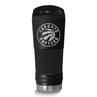Curata NBA Toronto Raptors Stainless Steel Silicone Grip 24 Oz. Stealth ...