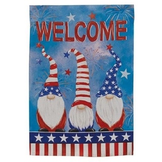 Patriotic Gnome Welcome Garden Flag - Bed Bath & Beyond - 36929996