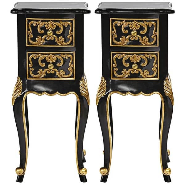 baroque bedside table