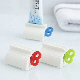 3 Pcs Bathroom Toothpaste Squeezer Stand Holder - White - Bed Bath ...