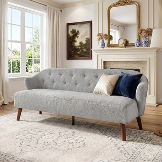 Christopher Knight Home - Soren Modern 3-Seater Sofa, Plush Tufted ...