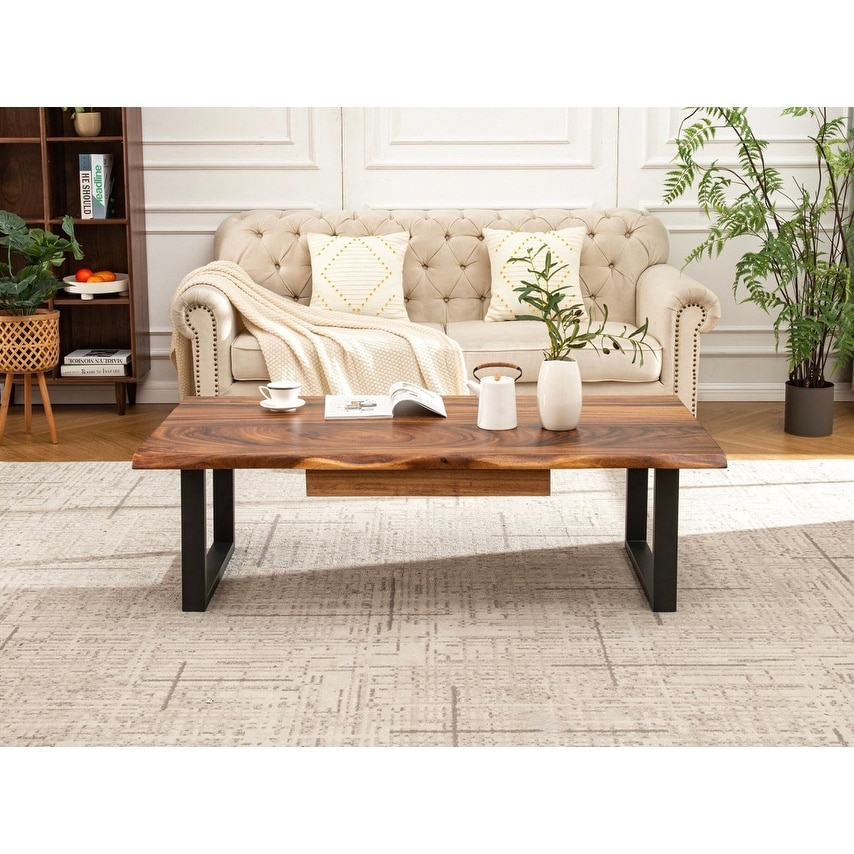 American walnut coffee table store