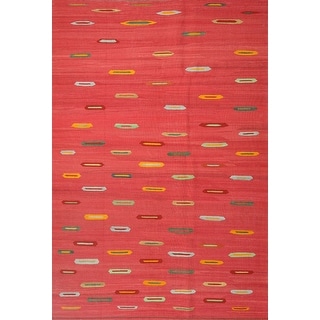 Ahgly Company Machine Washable Contemporary Fire Engine Red Area Rugs ...