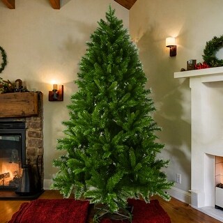 PE/PVC Mixed Green Christmas Tree - Bed Bath & Beyond - 39218248