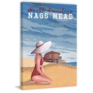'North Nags Head' Painting Print on Wrapped Canvas - Bed Bath & Beyond - 33983436