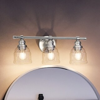 Luxury Vintage Bath Light, 7.875"H x 21"W, with Transitional Style ...