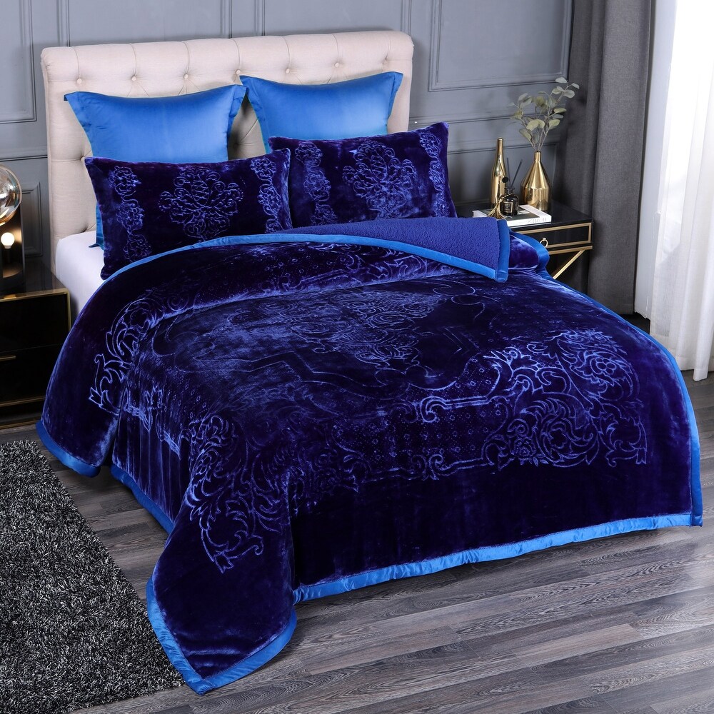 Blue Floral Comforters and Sets - Bed Bath & Beyond