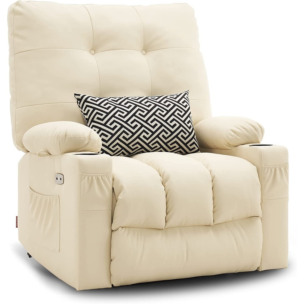 Cream Oversized Recliner Chairs - Bed Bath & Beyond