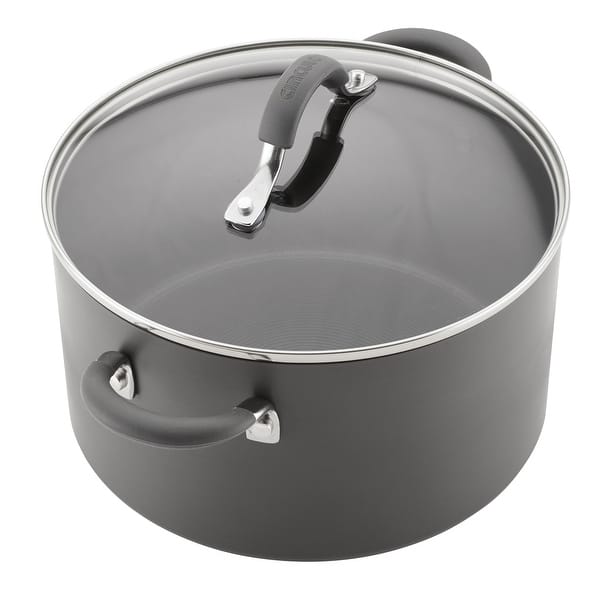 Circulon Radiance Hard-Anodized Nonstick Cookware Pots and Pans Set, 10 ...