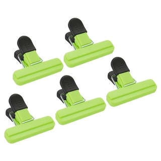 Plastic Storage Clips Clamp for Food Bag Sealing Paper File Photo 5Pcs ...