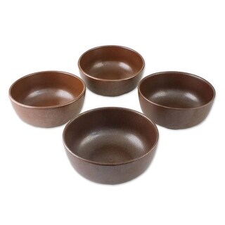 Handmade Simple Meal Ceramic bowls (Thailand) - Bed Bath & Beyond ...