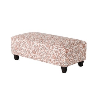 Clover Coral 49" Wide Cocktail Ottoman - Bed Bath & Beyond - 36831170