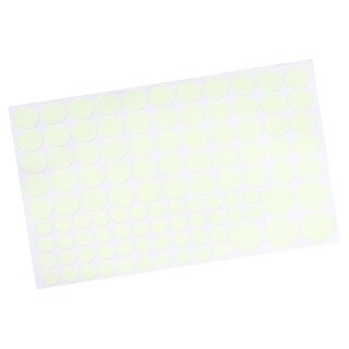 Glow in the Dark Tape Dots,0.39,0.59,0.78inch Dots 104 Glow Dots Blue ...