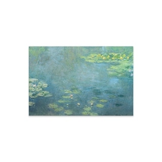 Waterlilies Print On Acrylic Glass by Claude Monet - Bed Bath & Beyond ...