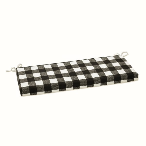 Boulder Bay Buffalo Check Bench Cushion by Havenside Home - Bed Bath ...