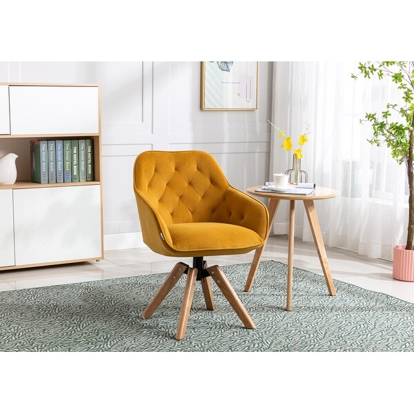 Mid century desk chair no wheels store