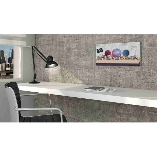 Epic Graffiti 'The Robot's Last Supper' Canvas Wall Art - Bed Bath ...