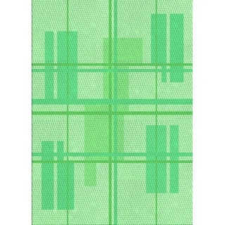 Ahgly Company Machine Washable Transitional Jade Green Area Rugs - Bed ...