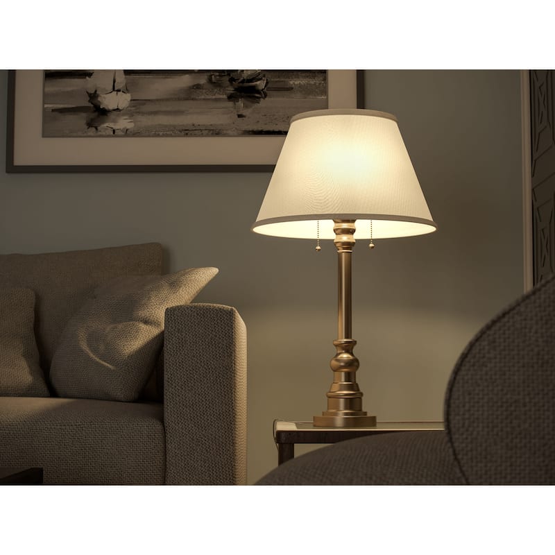 Kenroy Home Spyglass Table Lamp - Antique Brass - Overstock - 6610308