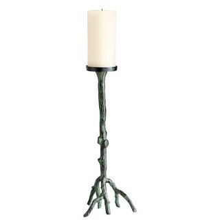 Cyan Design 10095 Large Hawthorn Aluminum Pillar Decorative Candle ...