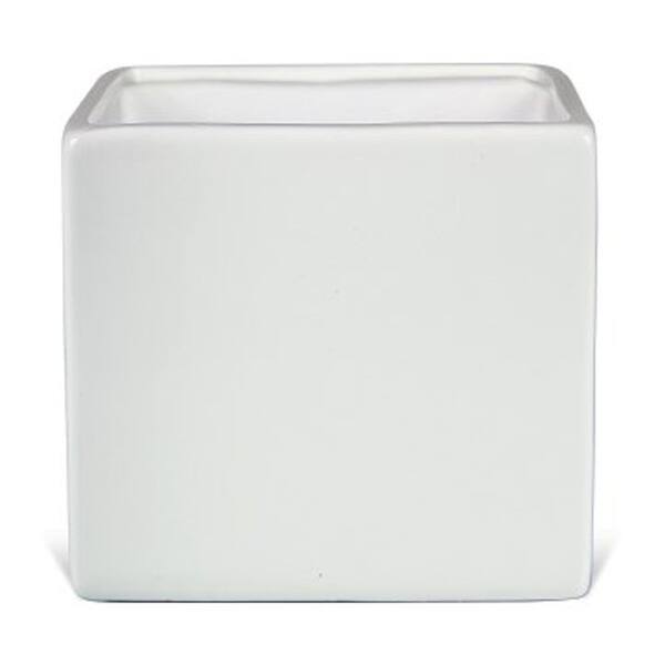 White Square Planter - Bed Bath & Beyond - 36881880