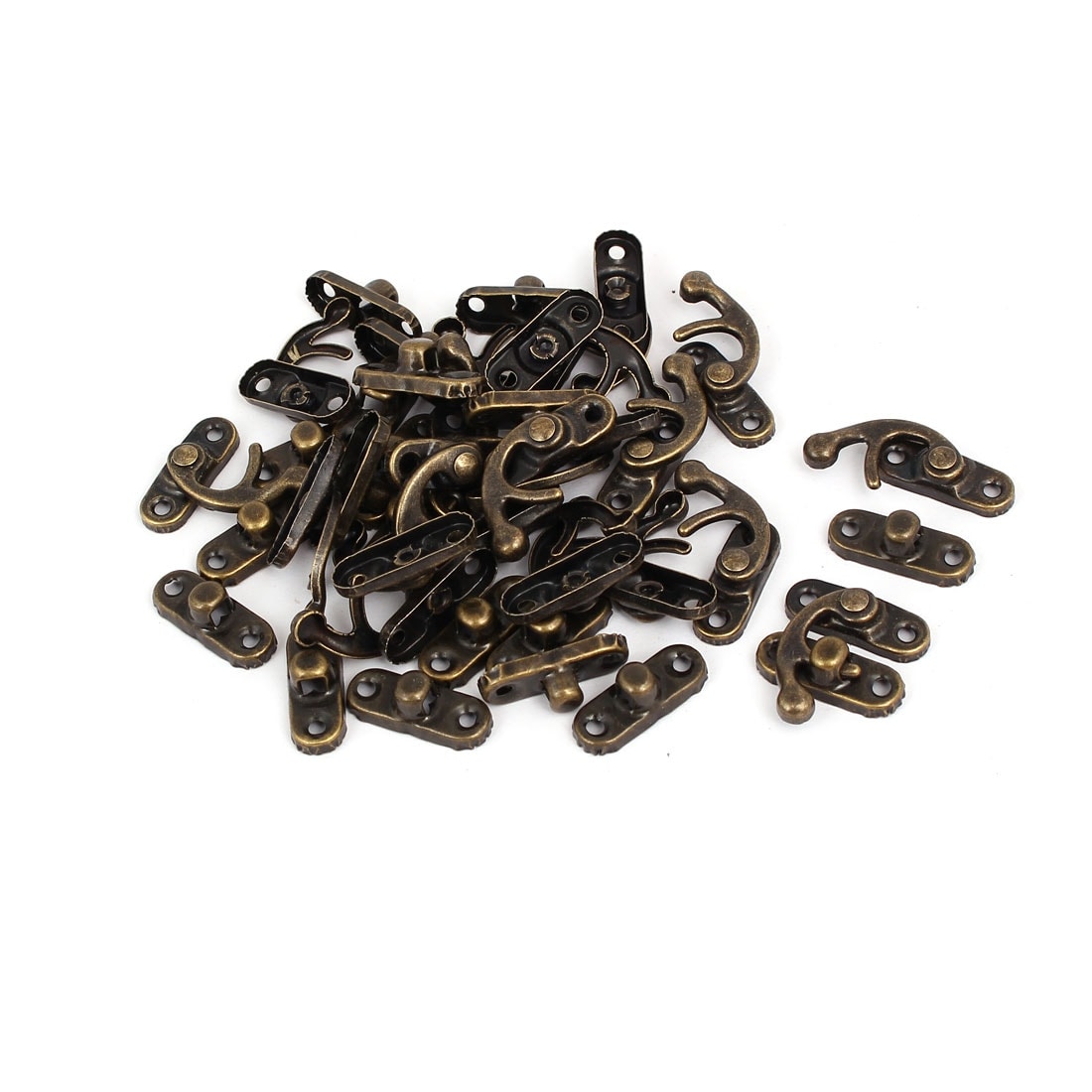 Gift Box Right Swing Arm Clasp Closure Latches Catch Toggle Hasp 10PCS ...