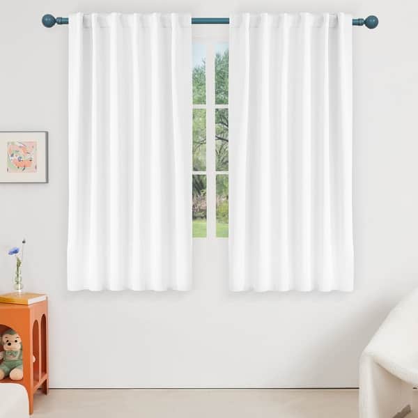 Deconovo Thermal 54-inch Curtain Panel Pair (2 Panel) - 52 x 54 - Bed ...