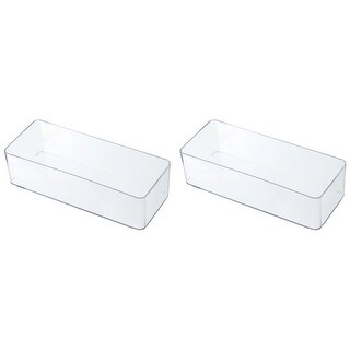 Plastic Tea Box, 2 Pack Tea Bag Organizer Coffee Bag Container Style 3 ...