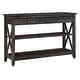 Key West Console Table with Drawers and Shelves by Bush Furniture - Bed ...