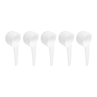 Plastic Measuring Spoons Powder Scoops Spoon Kitchen Spoon, 7.5g White ...