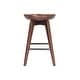Bali Backless Wood Swivel Barstool - Bed Bath & Beyond - 36295601