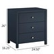 Nave 3-drawer Nightstand by Greyson Living - Bed Bath & Beyond - 40940766