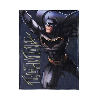 Batman Kids' Throw Blanket 46"x60" - Bed Bath & Beyond - 43296467