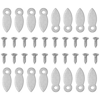 Picture Frame Backing Hardware Clips with Screws Photo Frame Turn ...