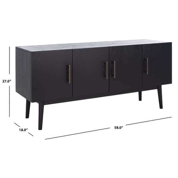 SAFAVIEH Couture Doderick Mid-Century 58-inch Storage TV Media Stand ...