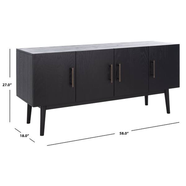 SAFAVIEH Couture Doderick Mid-Century 58-inch Storage TV Media Stand ...