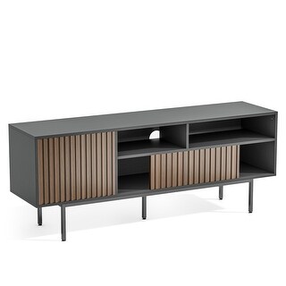 Wood TV Stand/ Storage Media Cabinets/ Entryway Table/ End Tables - Bed ...