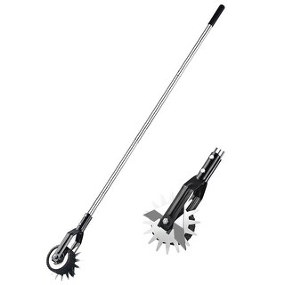 Wheel Rotary Edger, Manual Lawn Edger, Hand Garden Edger with Strong 3 ...