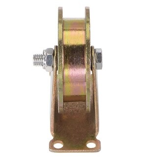 H Groove Caster 3.74" H-Shaped Sliding Gate Wheel for Inverted Track ...