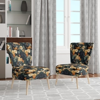 Designart "Daschund Dog I" Upholstered Animal Print Accent Chair ...