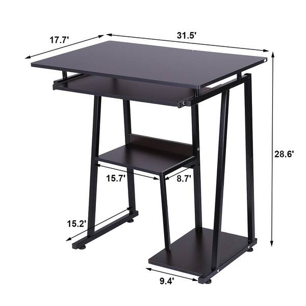 Laptop Study Table Desktop Computer Desk Laptop Study Table Office Desk ...