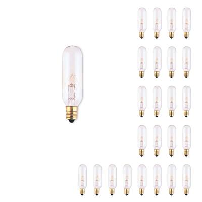 Bulbrite Multi Pack of Dimmable Clear Appliance, Amusement Candelabra ...