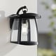 IP54 Waterproof Solar Wall Light w/4 Brightness Levels,2000mAh Battery ...