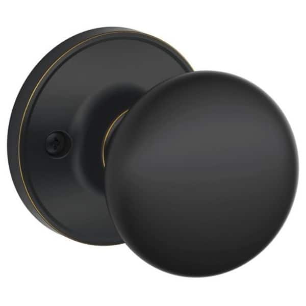 Schlage Stratus Non-Turning Two-Sided Dummy Door Knob Set with Round - Bed Bath & Beyond - 16120433