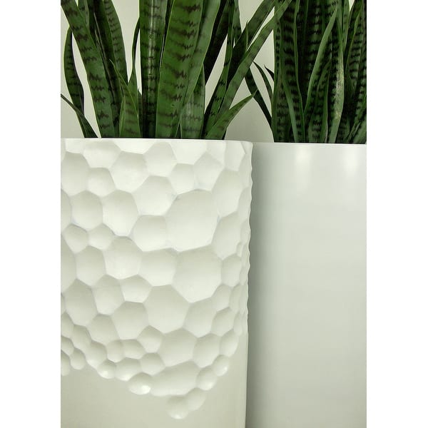 Bubble Planter in Black Matte Finish 36" Height - 36 Inch - Bed Bath ...